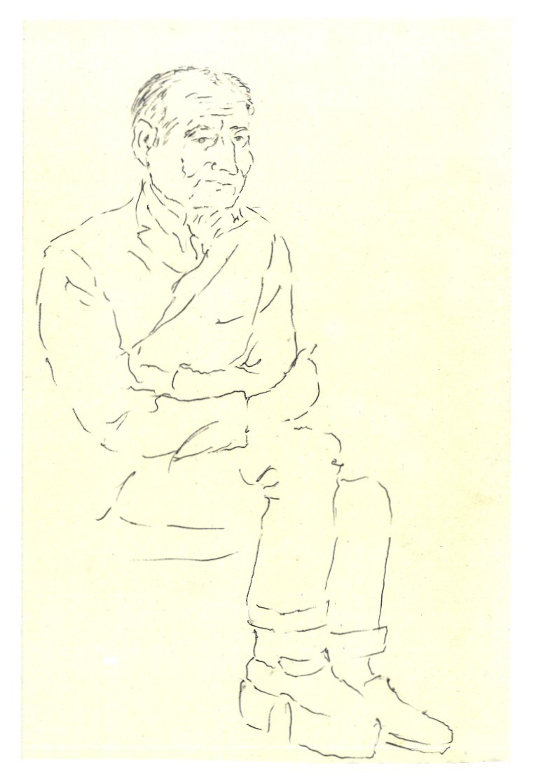 Seated Men - Seeing Patients: The Sketchiest Details